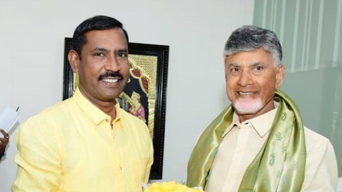 Palla Srinivasa Rao meets Chandrababu Naidu, thanks him for being appointed as TDP A.P ...